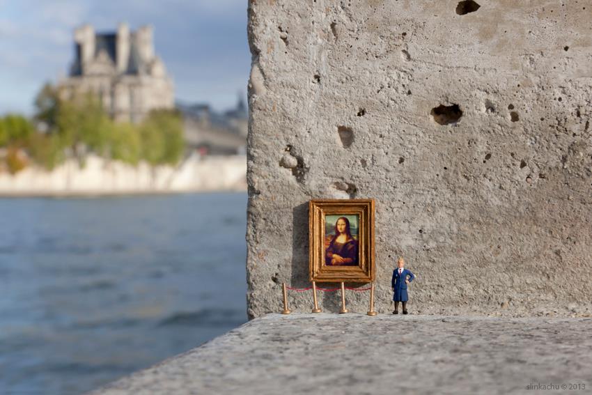 Le Street art miniature de Slinkachu - sur Strip Art le Blog